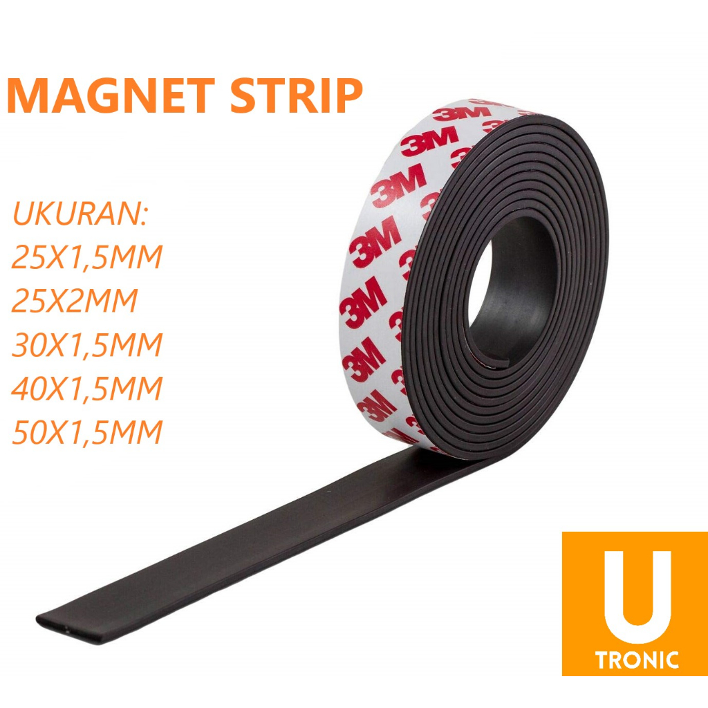 Jual Magnet Strong Strip/ Magnet Roll dengan 3M | Shopee Indonesia
