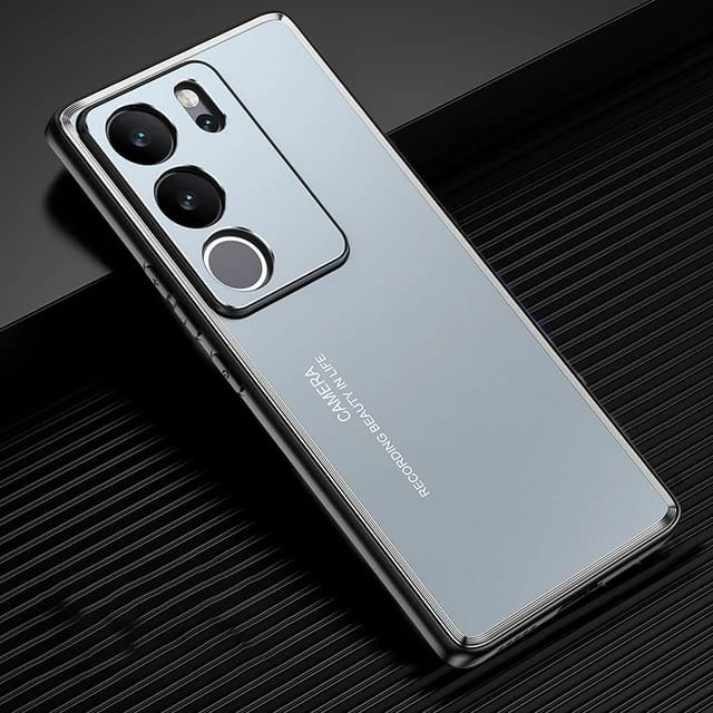 Jual Case VIVO V29 V27e V27 5G Matte Titanium Silicone Frame | Shopee ...