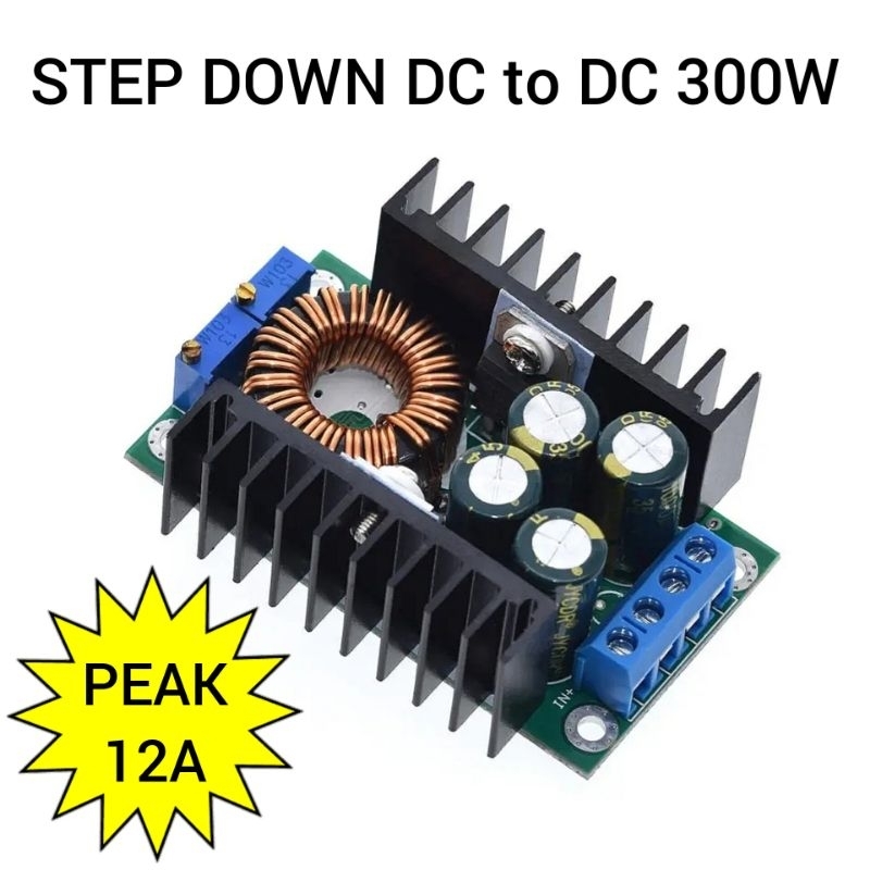 Jual Module Step Down DC To DC 9A 300W Buck Converter Penurun Tegangan ...