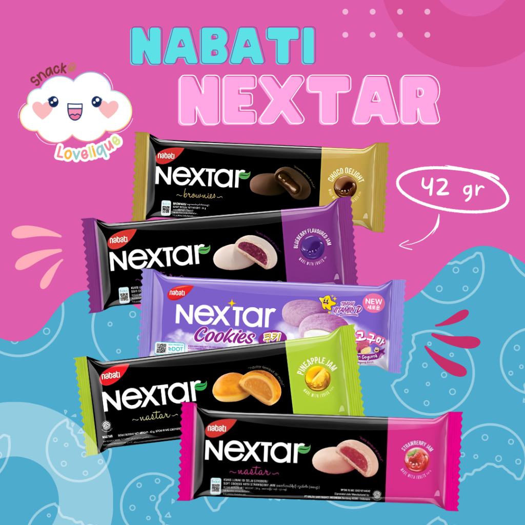 Jual Nabati Nextar Brownies 40g 1 BOX isi 10 pcs All Variant - ( Choco ...