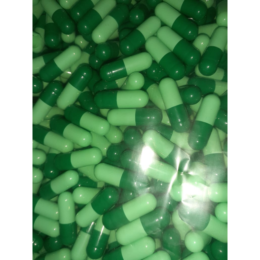 Jual Cangkang kapsul, kapsul kosong ukuran nomor 00, 0, 1, 2, 3, 4 ecer ...