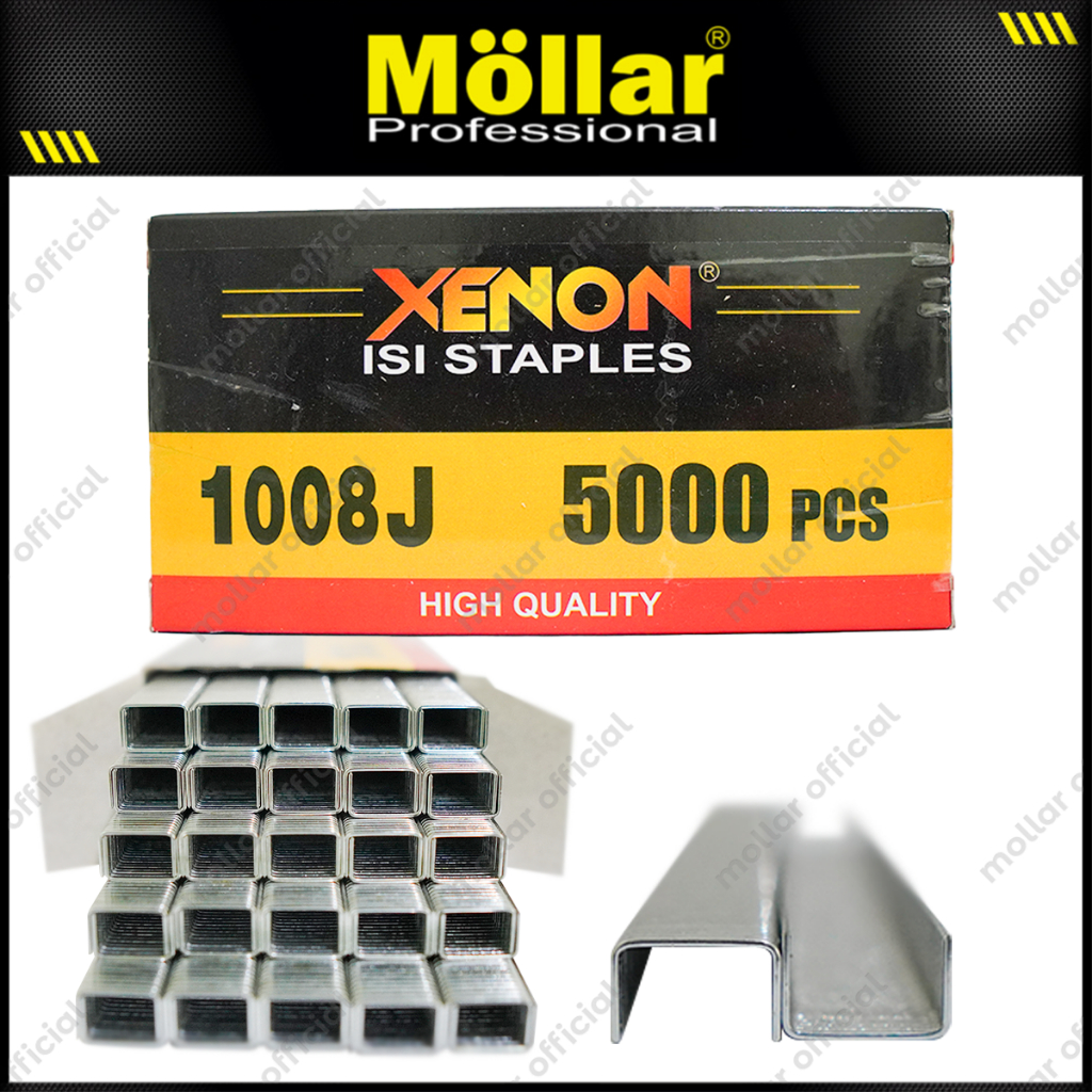 Jual XENON 1008J Refill Isi Staples Tembak 1 Pak 5.000 pcs | Shopee ...