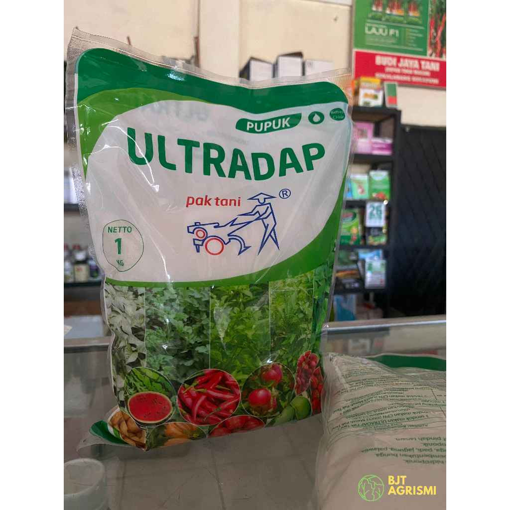 Jual Pupuk Kristal Ammonium Phospate Ultradap Pak Tani 1kg | Shopee ...