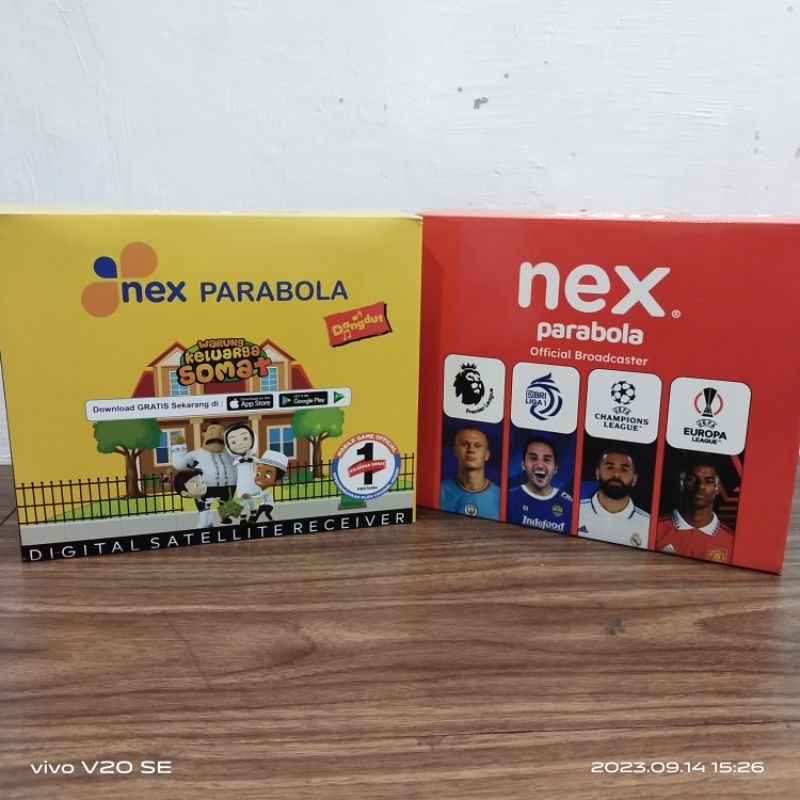 Jual RECEIVER NEX PARABOLA MERAH DAN KUNING | Shopee Indonesia
