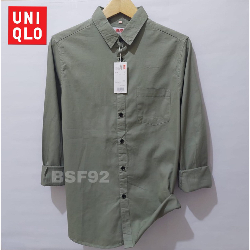 Jual Promo Kemeja UNIQLO Terbaru Kemeja Lengan Panjang Polos Kemeja ... Jual Promo Kemeja UNIQLO Terbaru Kemeja Lengan Panjang Polos Kemeja ...