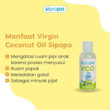 Jual [100% ALAMI] VCO VICO Virgin Coconut Oil Sipopo Atasi Ruam Popok ...