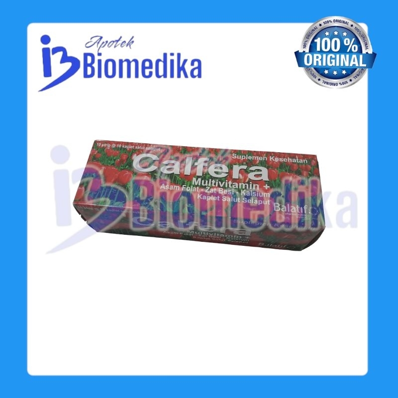 Jual CALFERA TABLET PERBOK ISI 10 STRIP | Shopee Indonesia