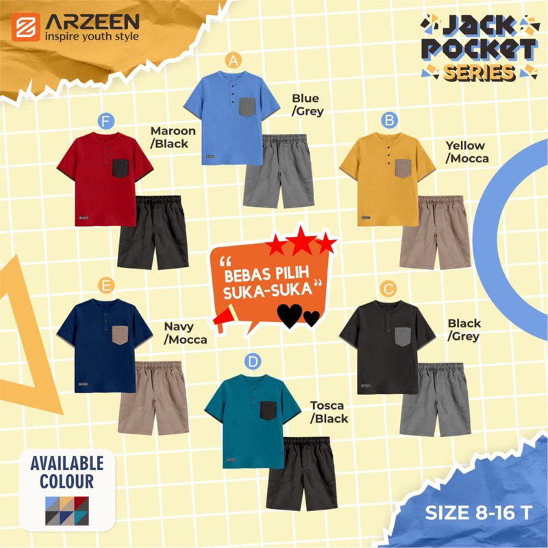 Jual JACK POCKET SERIES BY ARZEEN | Shopee Indonesia