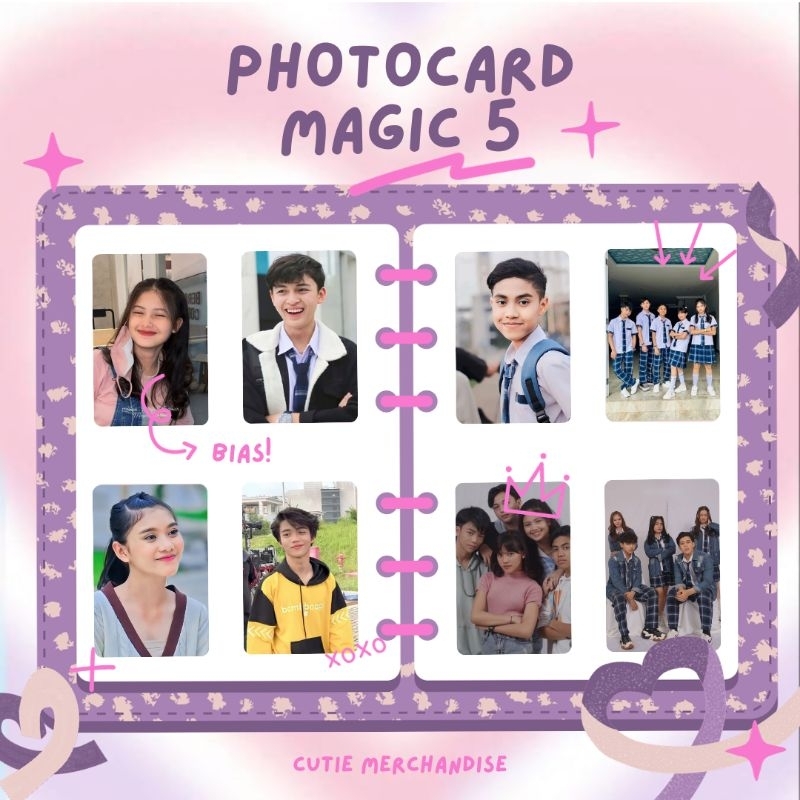 Jual [20 Pcs] Photocard Pemain Magic 5 Indosiar | Shopee Indonesia