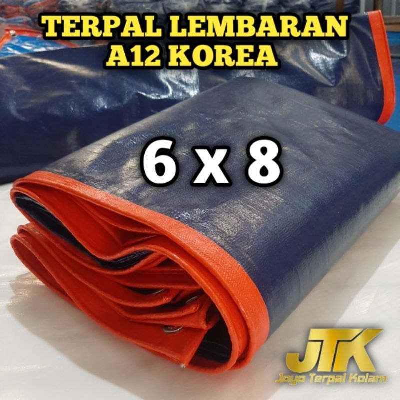 Jual TERPAL KOREA A12 UKURAN 6x8 METER | Shopee Indonesia