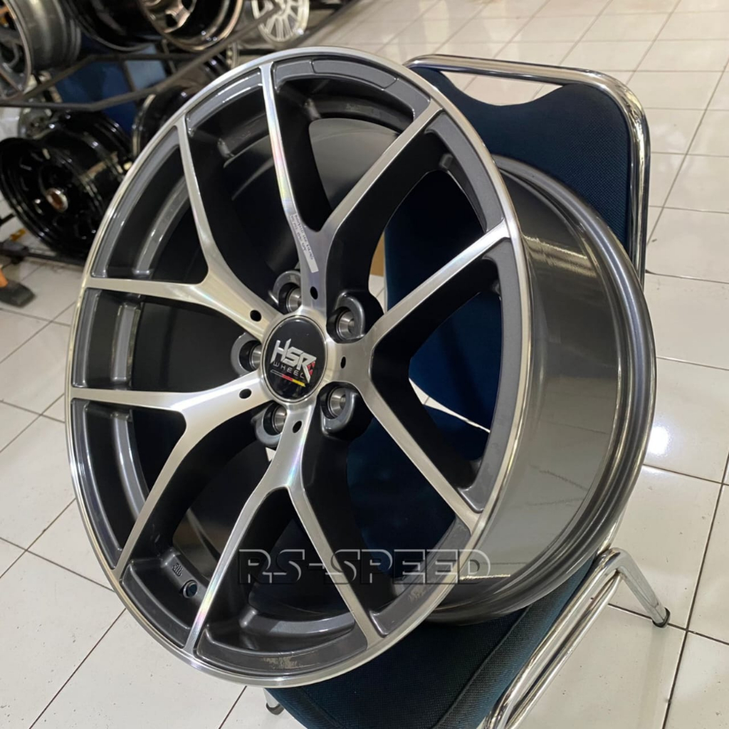 Jual Velg Racing Ring 18 PCD 5x112 Pelek Mobil Mercy Mercedez Benz R18 HSR Murah Bisa Di Ban ...