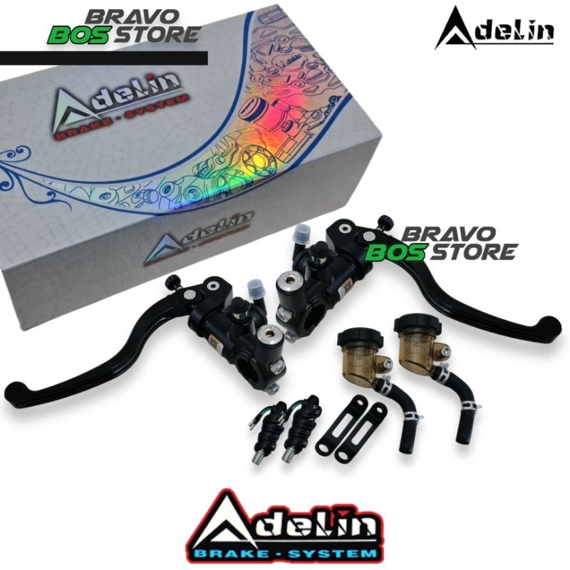 Jual master rem adelin px 1 kanan kiri 17.5 mm 19mm nmax pcx lokal adv xmax 250 vario 160 abs ...