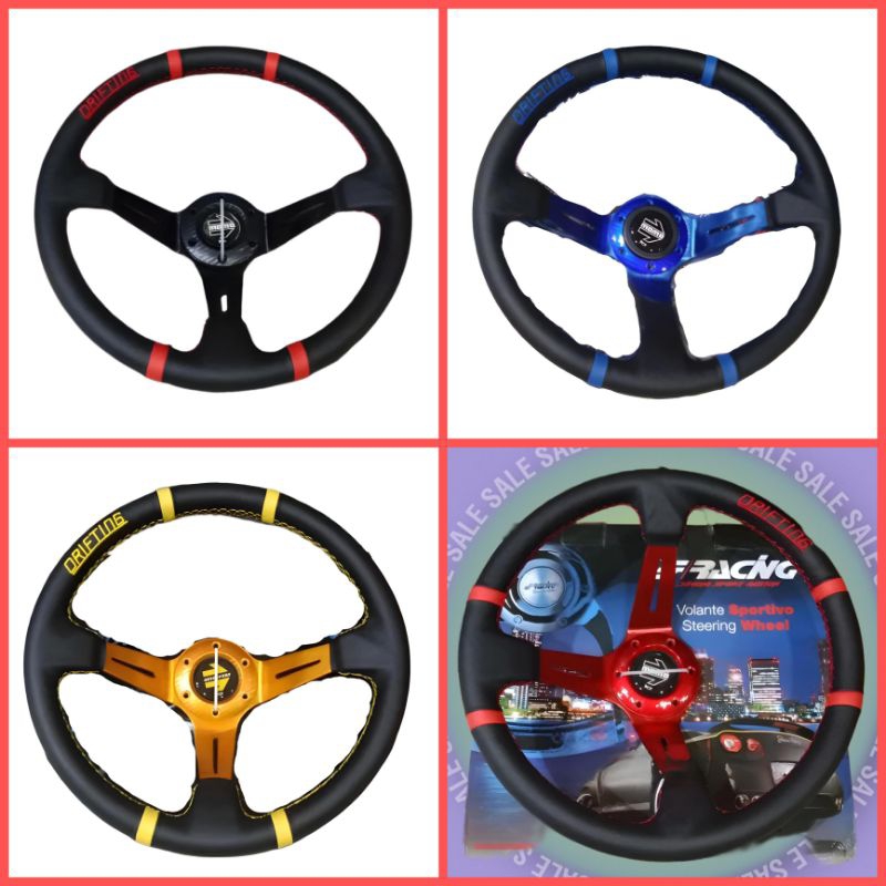 Jual Stir Racing Momo 14 inc model Drifting | Shopee Indonesia