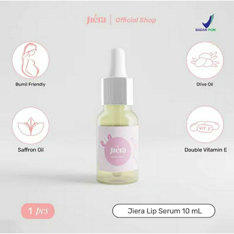 Jual Jiera Natural Lip Serum 10 ml | Shopee Indonesia