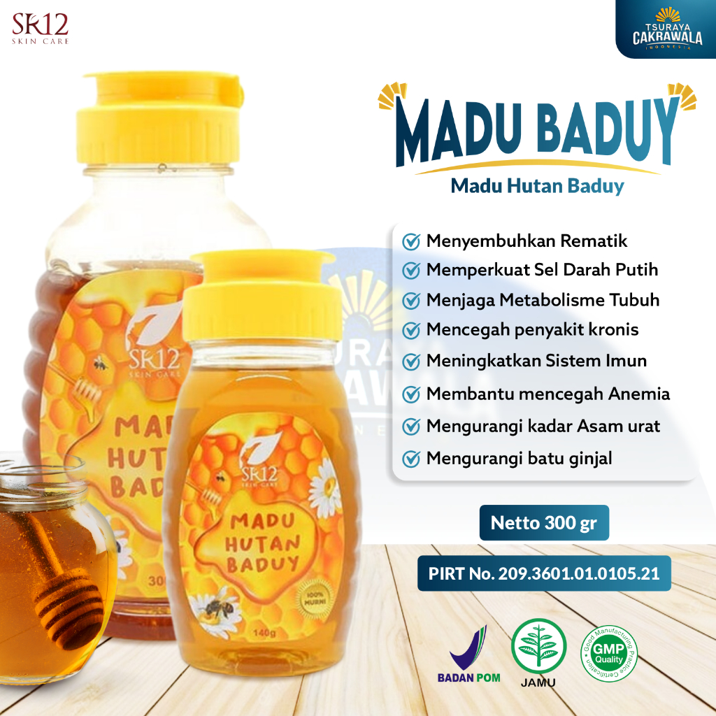 Jual Madu Hutan Baduy SR12 Asli 100% Premium 300 Gram Untuk ...