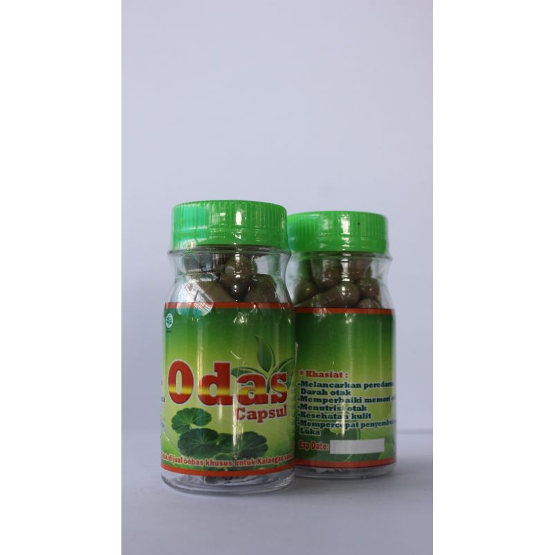 Jual OBAT/KAPSUL ODAS 100% BAHAN ALAMI ORIGINAL - Melancarkan peredaran ...