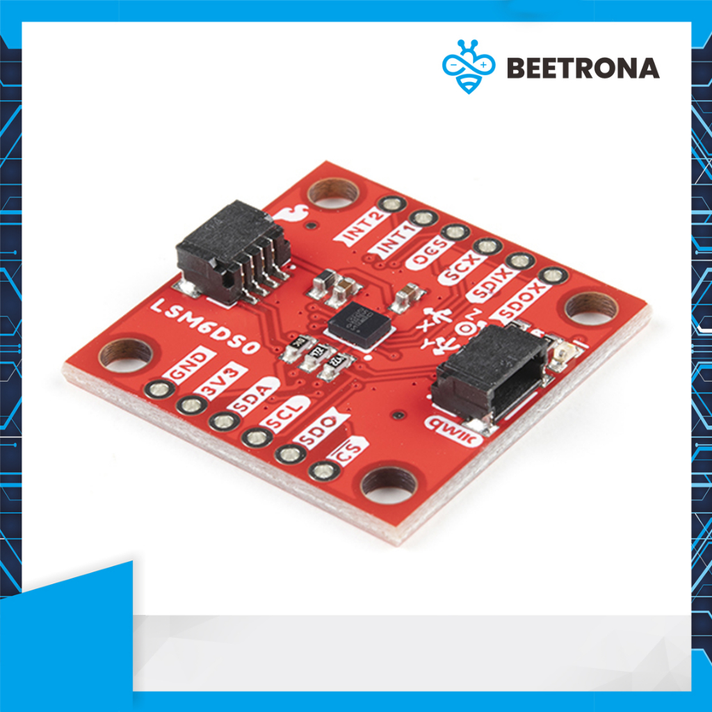 Jual SparkFun LSM6DSO 6 Dof Accelerometer Gyroscope Sensor Module ...