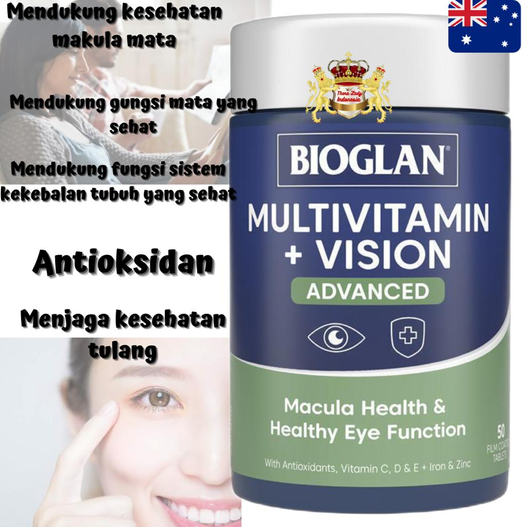 Jual Bioglan Multi+Vision Advanced 50 Tablets | Shopee Indonesia