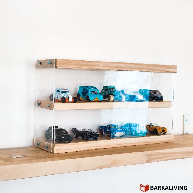 Jual Rak Mainan Diecast Hotwheels Bricks Lego / Action Figure Display ...