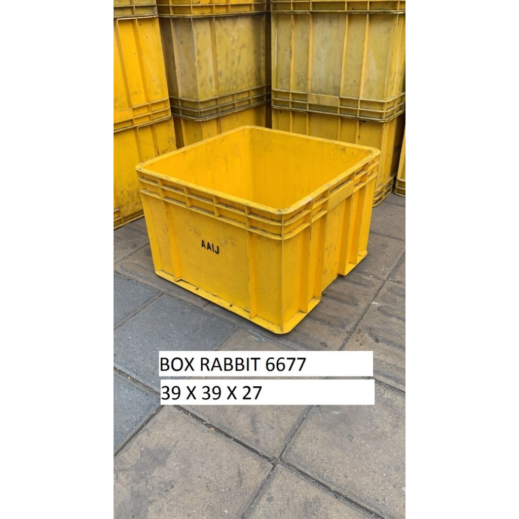 Jual Box Container Rabbit 6677 Box rabbit 6677 tempat penyimpanan ...