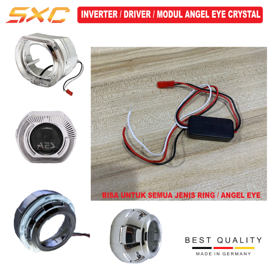 Jual ORIGINAL INVERTER ANGEL EYE CRYSTAL DRIVER ANGEL EYE UNIVERSAL ...