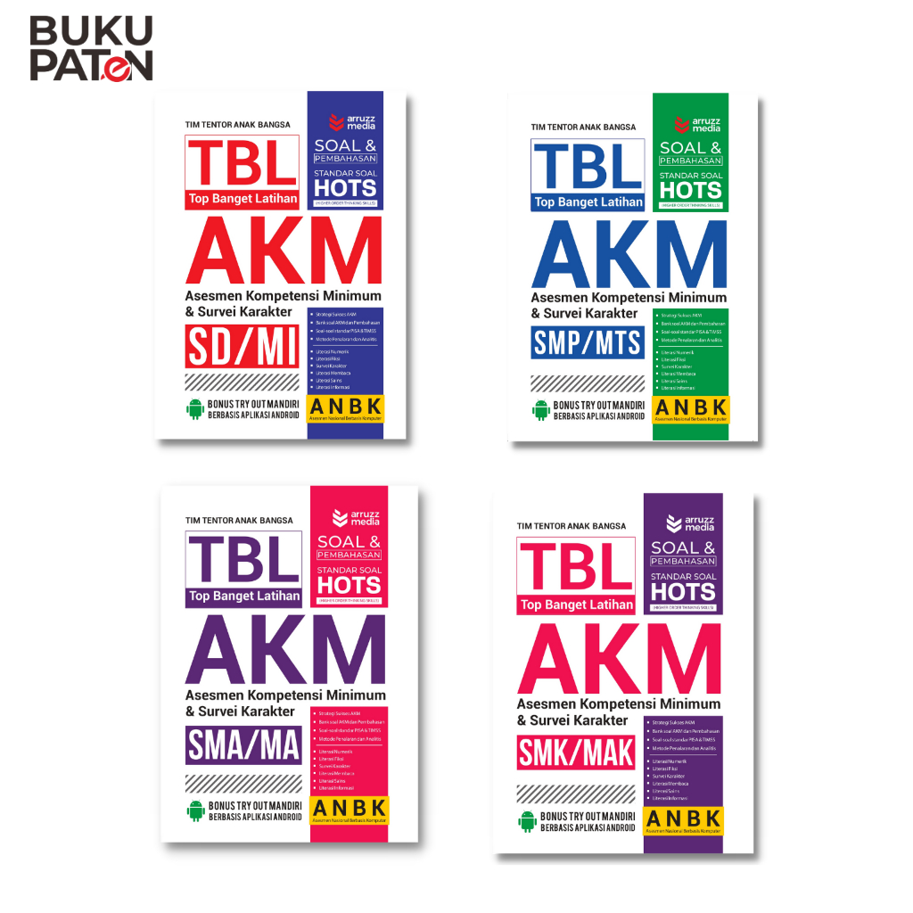 Jual BUKU ASESMEN KOMPETENSI MINIMUM - AKM SD, AKM SMP, AKM SMK, SMA ...