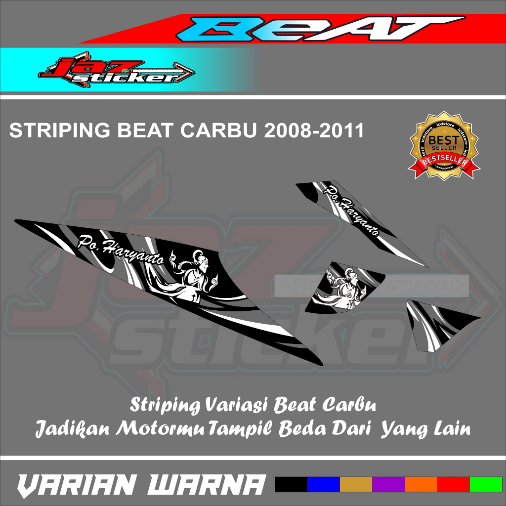Jual "STRIPING BEAT CARBU/ 2008 / 2011/ VARIASI / BUS PO HARYANTO ...