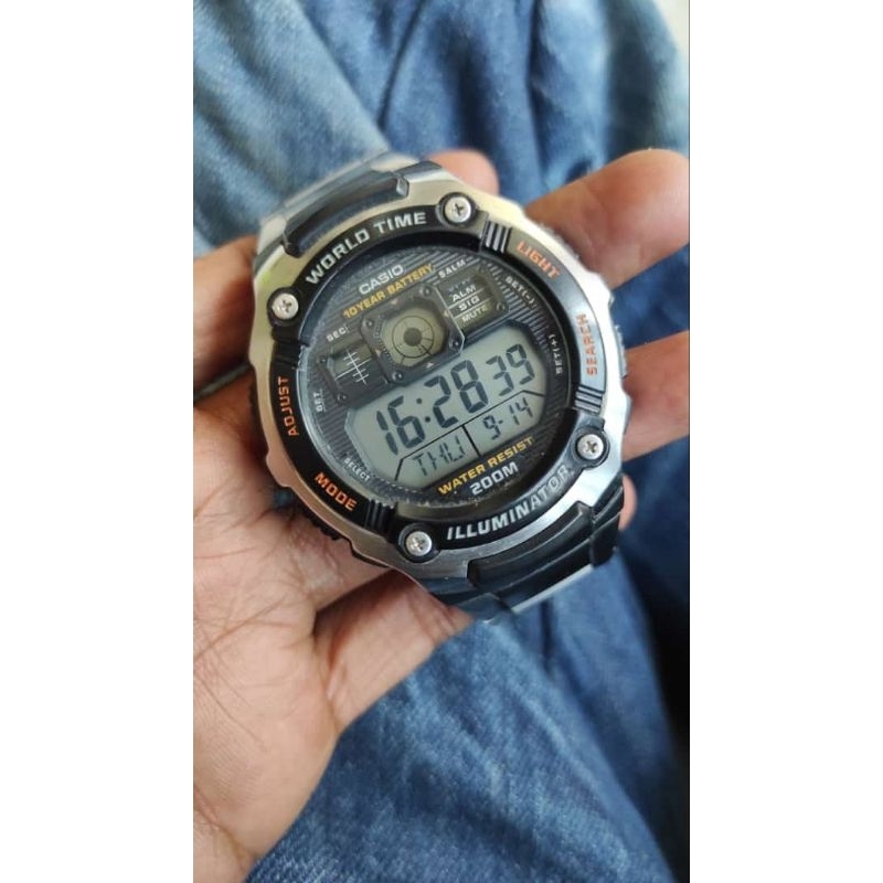 Jual casio AE 2000 all original new | Shopee Indonesia