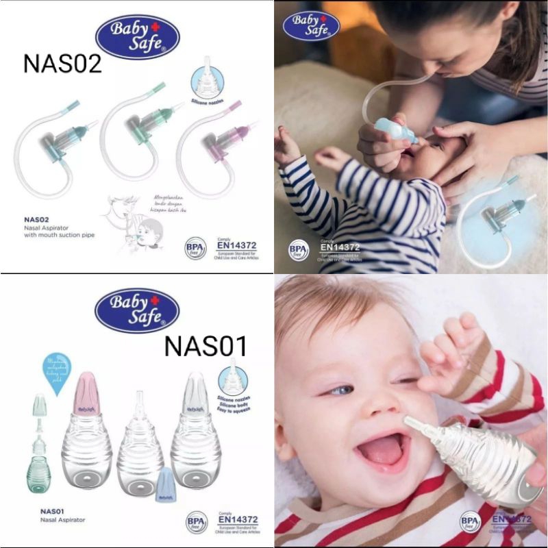 Jual Nasal Aspirator Baby Safe NAS01 NAS02 NAS03, Penyedot ingus Bayi ...