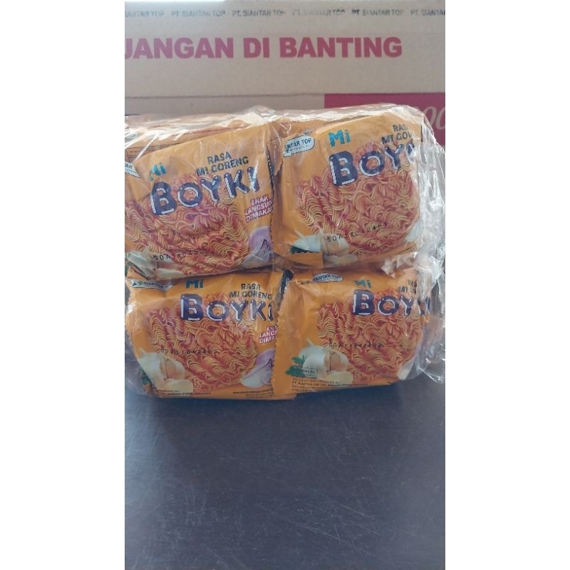 Jual BOYKI MIE KERING 1000 RENTENG ISI 10 PCS | Shopee Indonesia