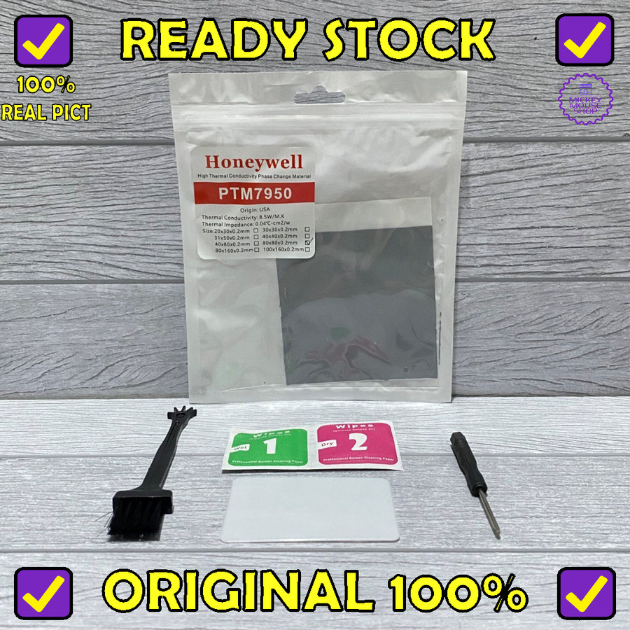 Jual Thermal Pad Paste Phase Change Honeywell PTM7950 8.5W/m.K GPU CPU ...