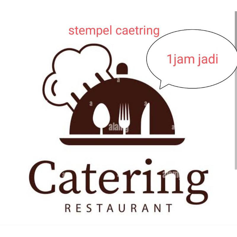 Jual stempel caetring/stempel rumah makan/stempel restoran | Shopee ...