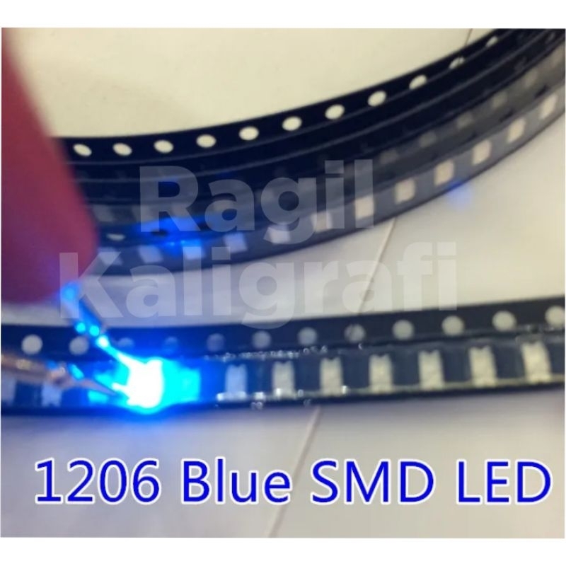 Jual LED SMD 1206 WARNA BIRU - LED SMD 1206 WARNA MERAH- LED SMD 1206 ...