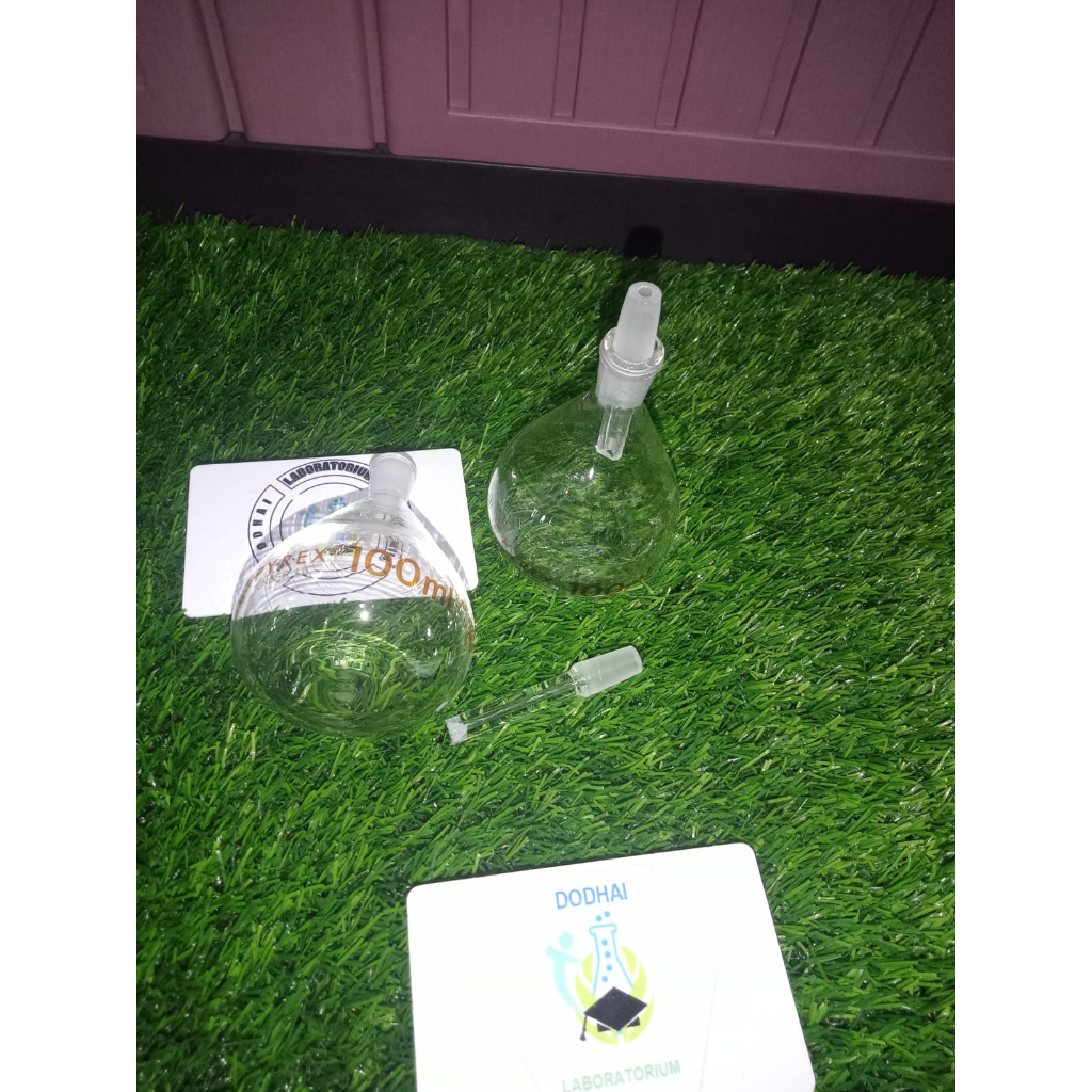 Jual piknometer / alat ukur massa jenis /densitas / picnometer 100 ml ...