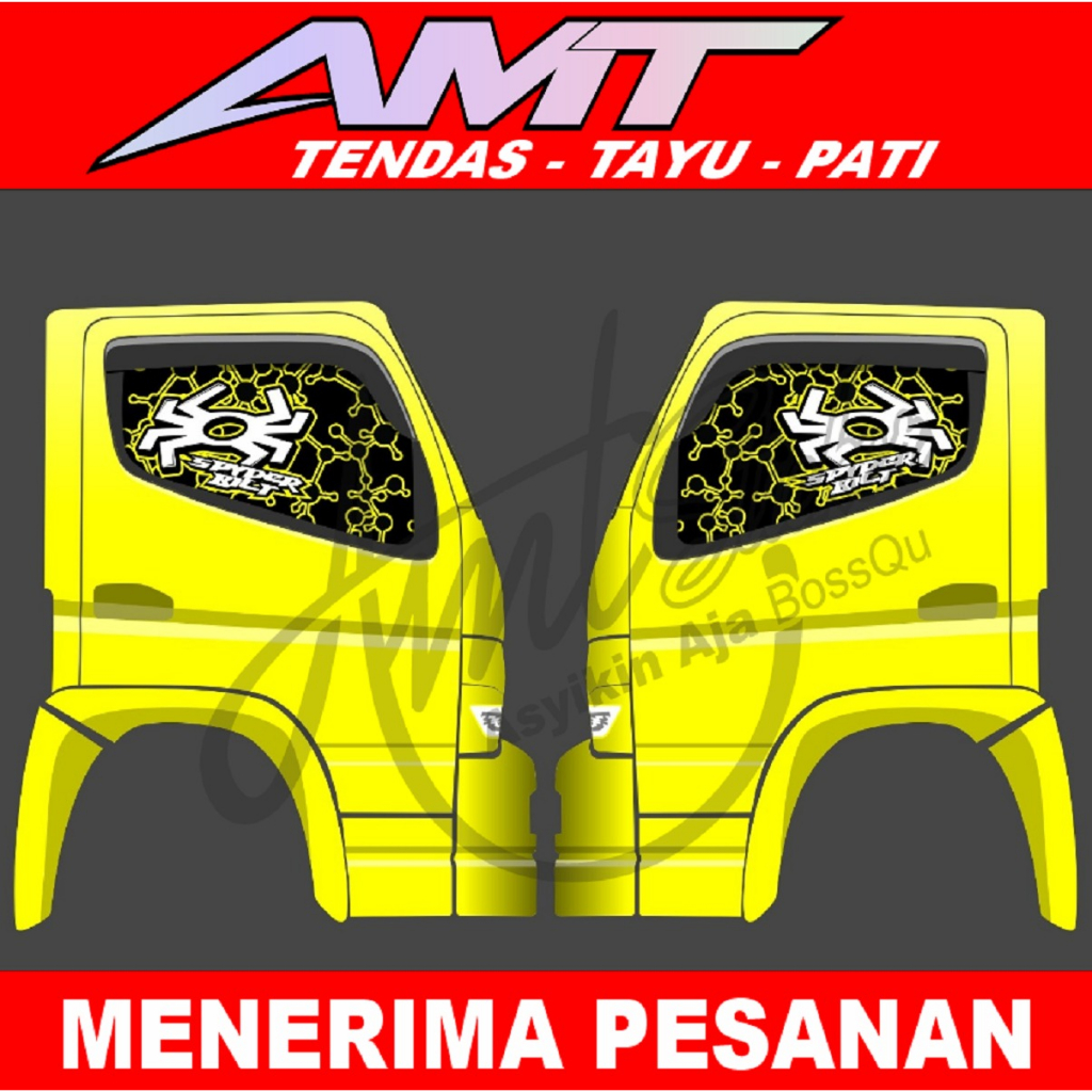 Jual Stiker Cutting Kaca Samping Spyderbilt | Shopee Indonesia