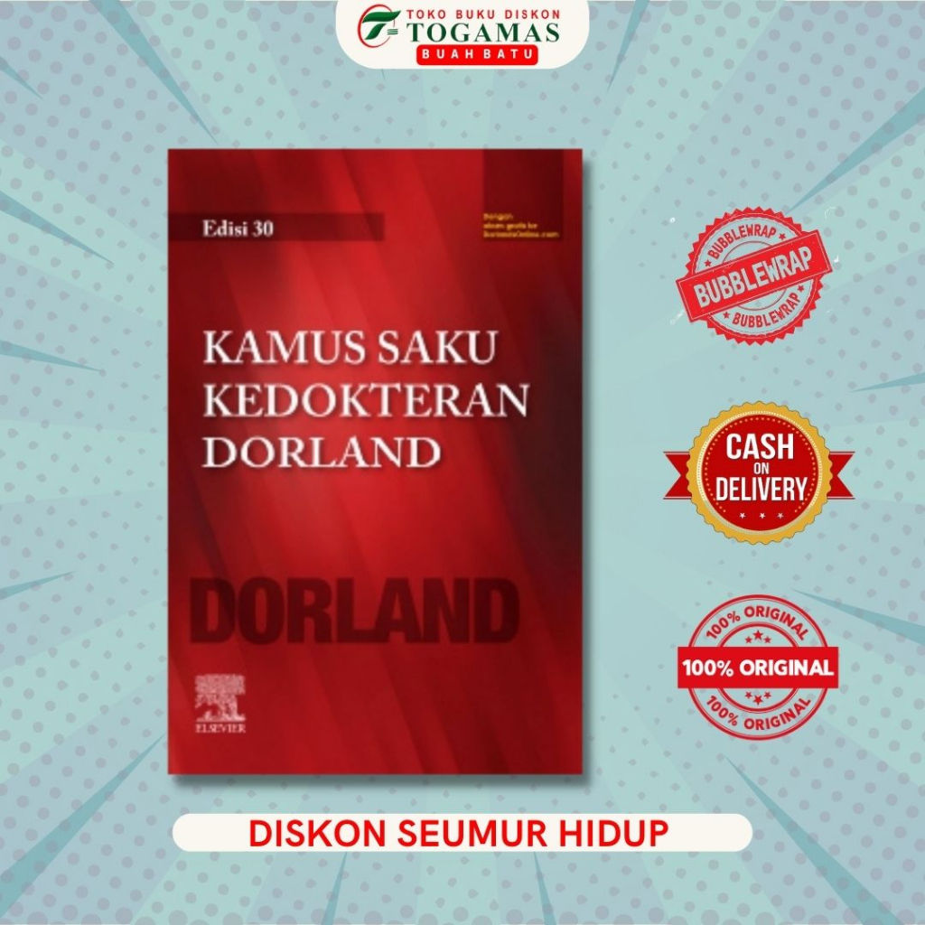 Jual KAMUS SAKU KEDOKTERAN DORLAND ED. 30 [HC] - DORland | Shopee Indonesia