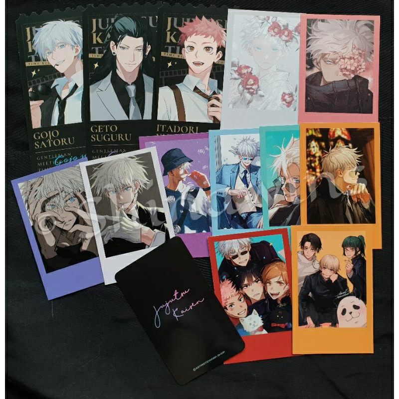 Jual [JJK] Jujutsu Kaisen Ticket stub & Polaroid set | Shopee Indonesia