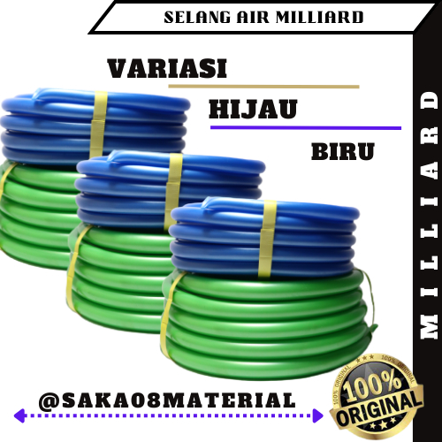 Jual JUAL SELANG AIR 1/2 INCH 100 METER SUPERFLEX DOF MILLIARD ORIGINAL TERBARU / SLANG AIR 1/2 ...