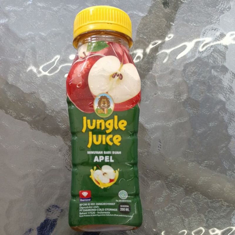 Jual JUNGLE JUICE/Jus Kemasan Rasa Apel 200 ml | Shopee Indonesia