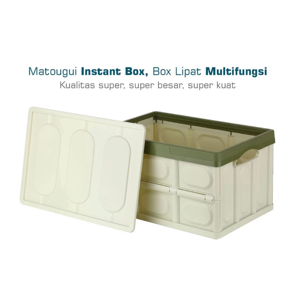 Jual AS Kotak Lipat Kontainer Plastik Serbaguna Storage Box Kotak ...