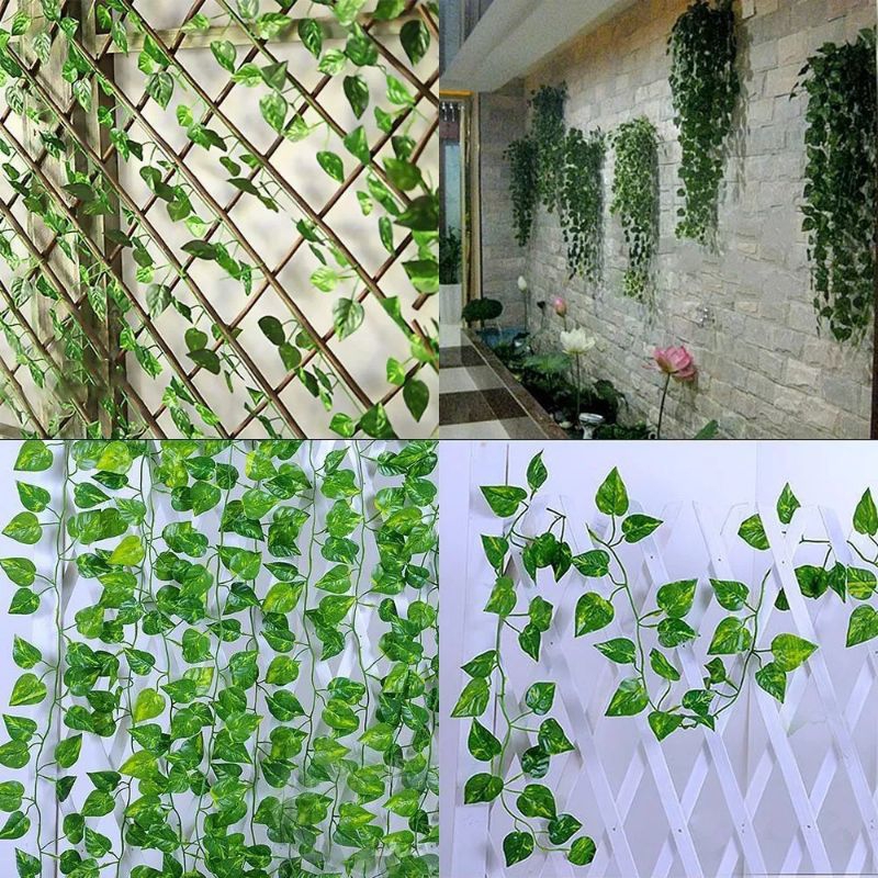 Jual DAUN RAMBAT REPLIKA BESAR / DAUN HIASAN PLASTIK / DAUN DEKORASI ...