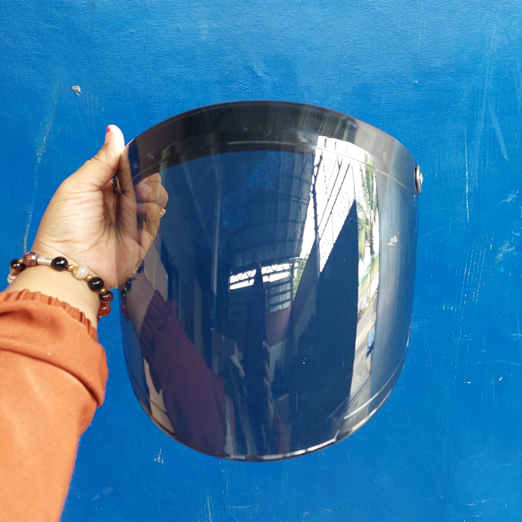 Jual Kaca Datar Helm Bogo Cargloss Retro Visor Venom Injak Original | Shopee Indonesia