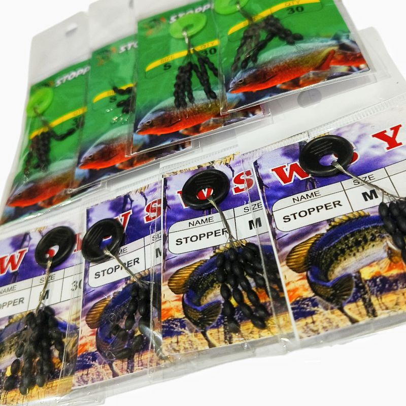 Jual Stopper Pancing Size SS - S - M - L - XL Hitam Kuning | Shopee ...