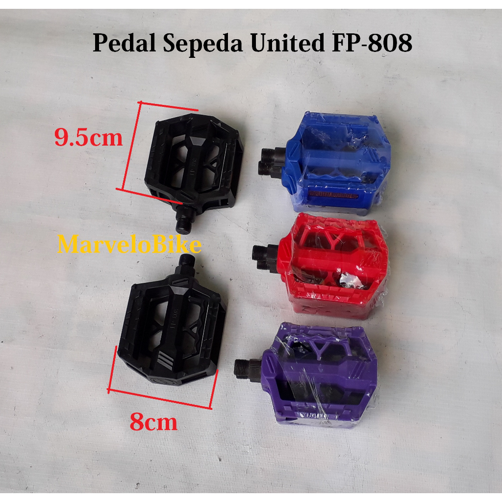 Jual Pedal Sepeda United FP-808 Model As Kecil | Shopee Indonesia