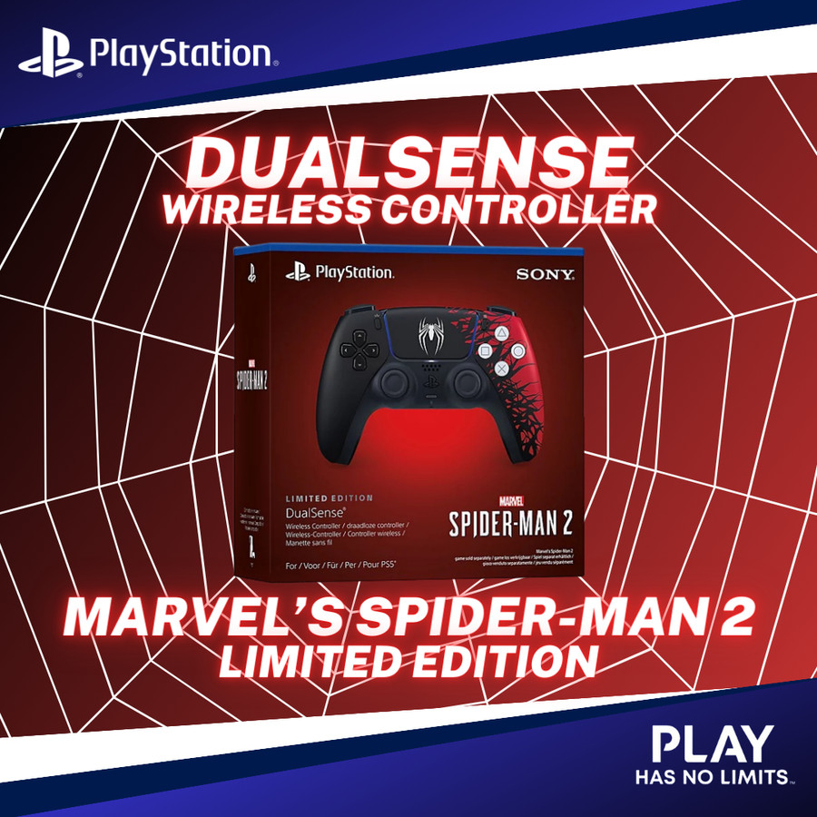 Jual Stik/Dualsense PS5 Wireless Controller: Spider-man 2 Limited Edition | Shopee Indonesia