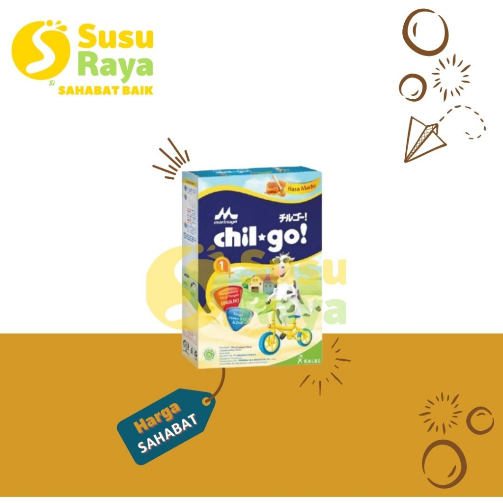 Jual CHILGO 1+ / 3+ VANILA / MADU 700GR | Shopee Indonesia