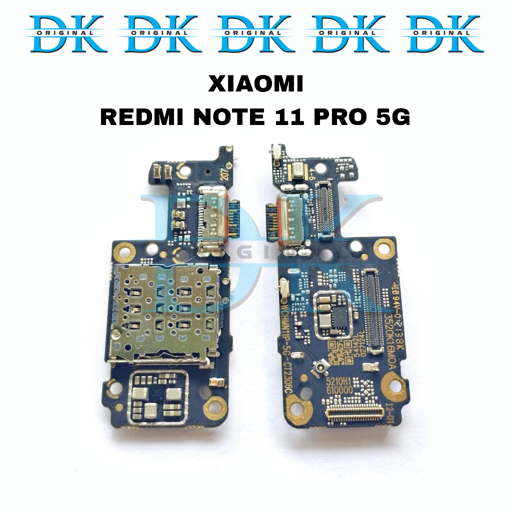 Jual Konektor Charger Xiaomi Redmi Note 11 Pro 5G Usb Papan Cas Mic Pcb ...