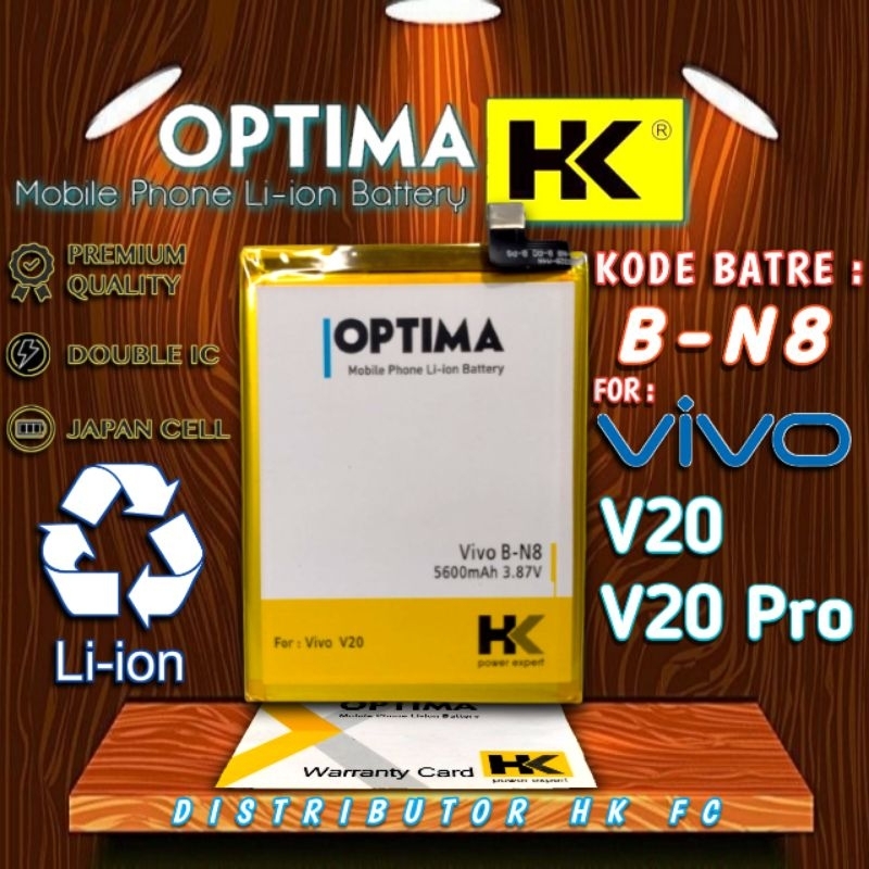 Jual BN8 Batre Vivo V20 Battery V20 Pro Baterai V 20 Batrai V 20pro BN ...
