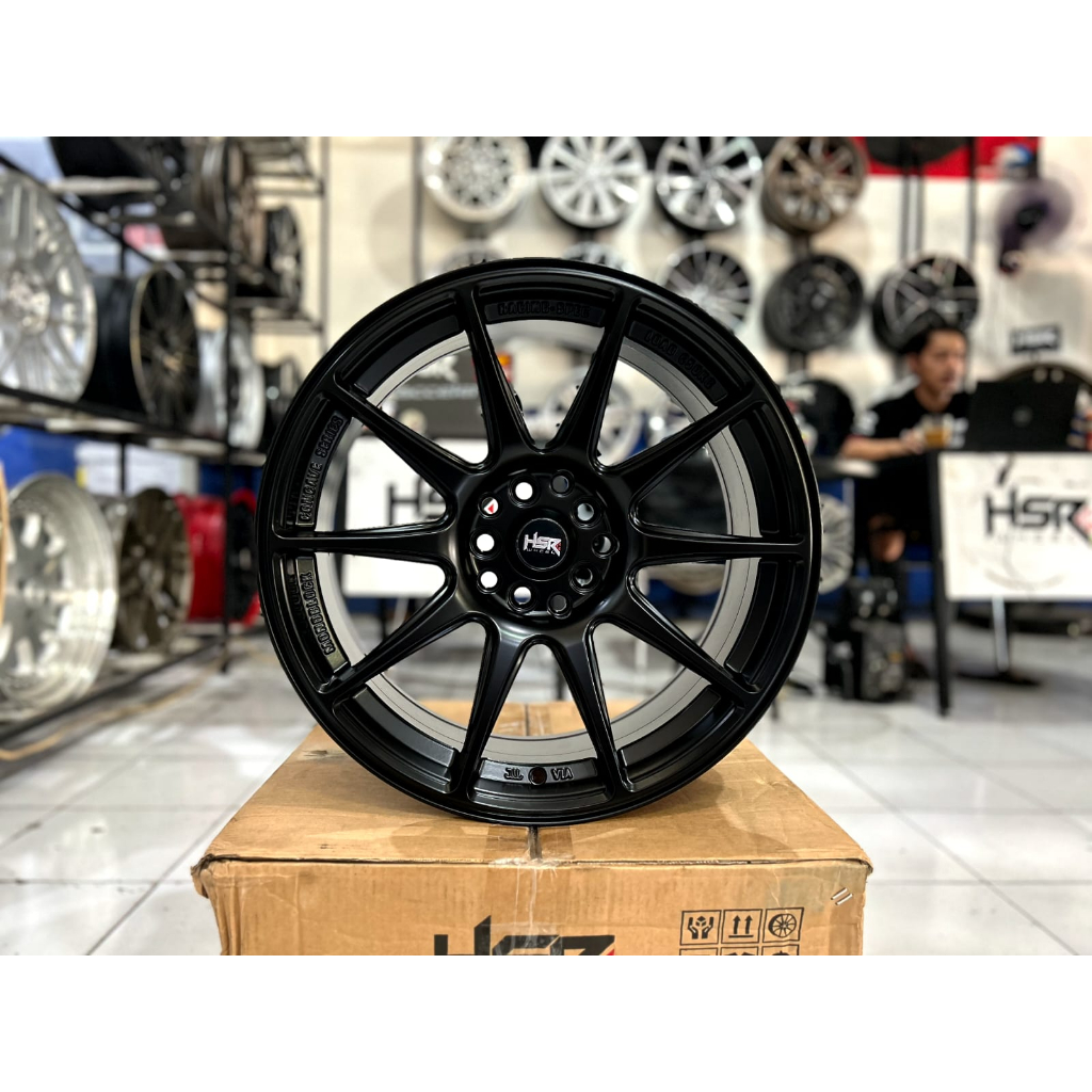 Jual pelek racing r17 hsr shinjuku original pcd dobel 5x100 5x114 pelek ...