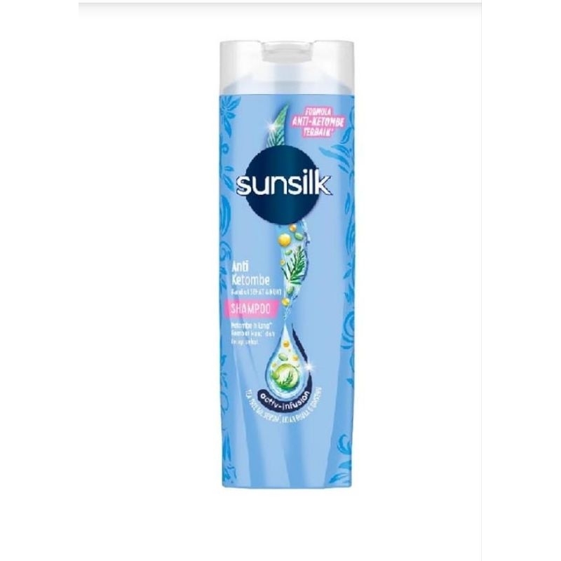 Jual sunsilk Shampoo Black Shine, anti ketombe, soft & smooth, condi ...